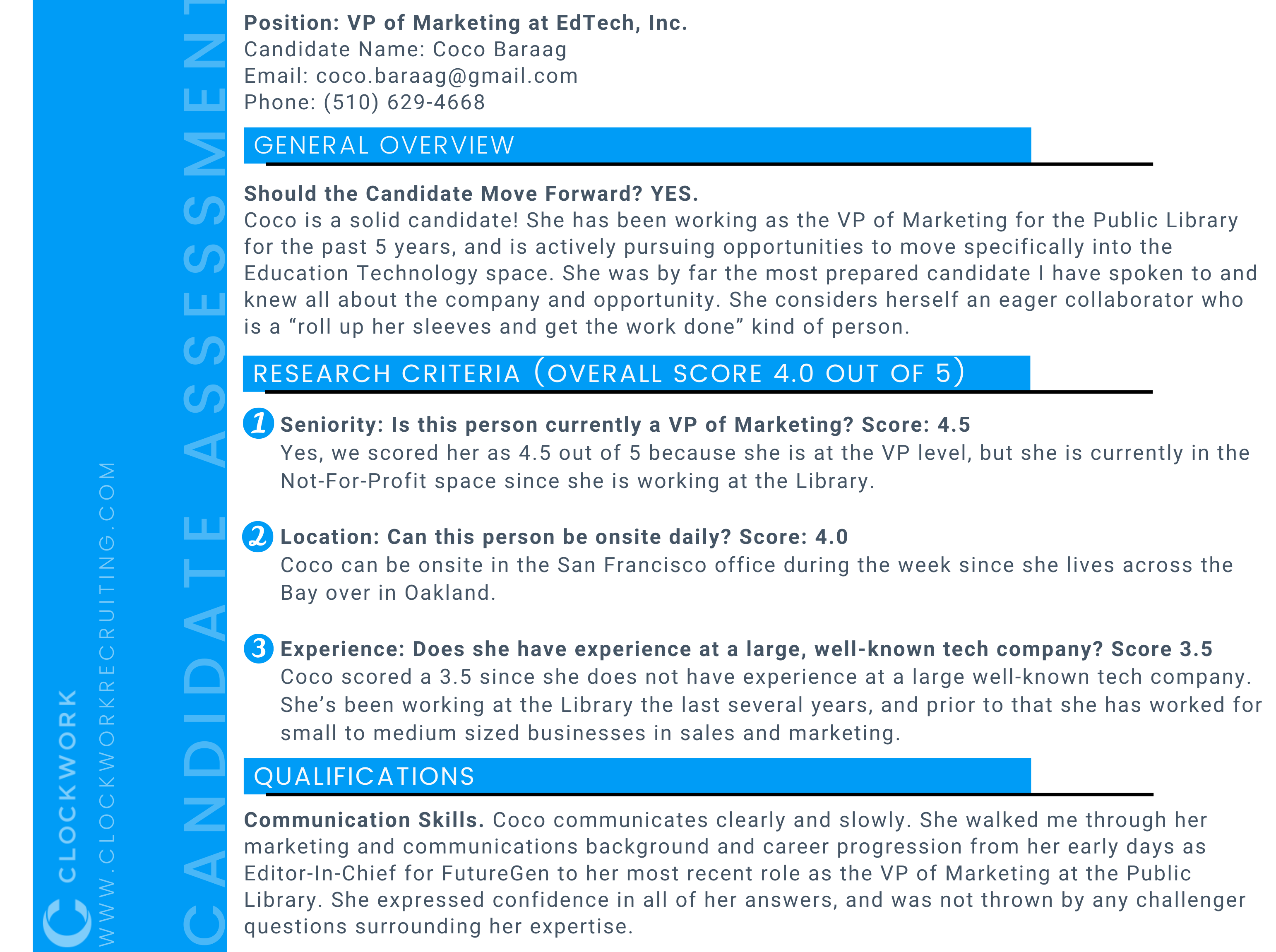 Executive Recruiting Best Practices: Candidate Assessments | Clockwork